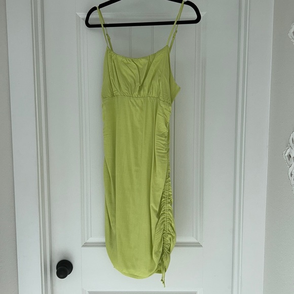 Dresses | Nwt Lime Green Mini Dress | Poshmark
